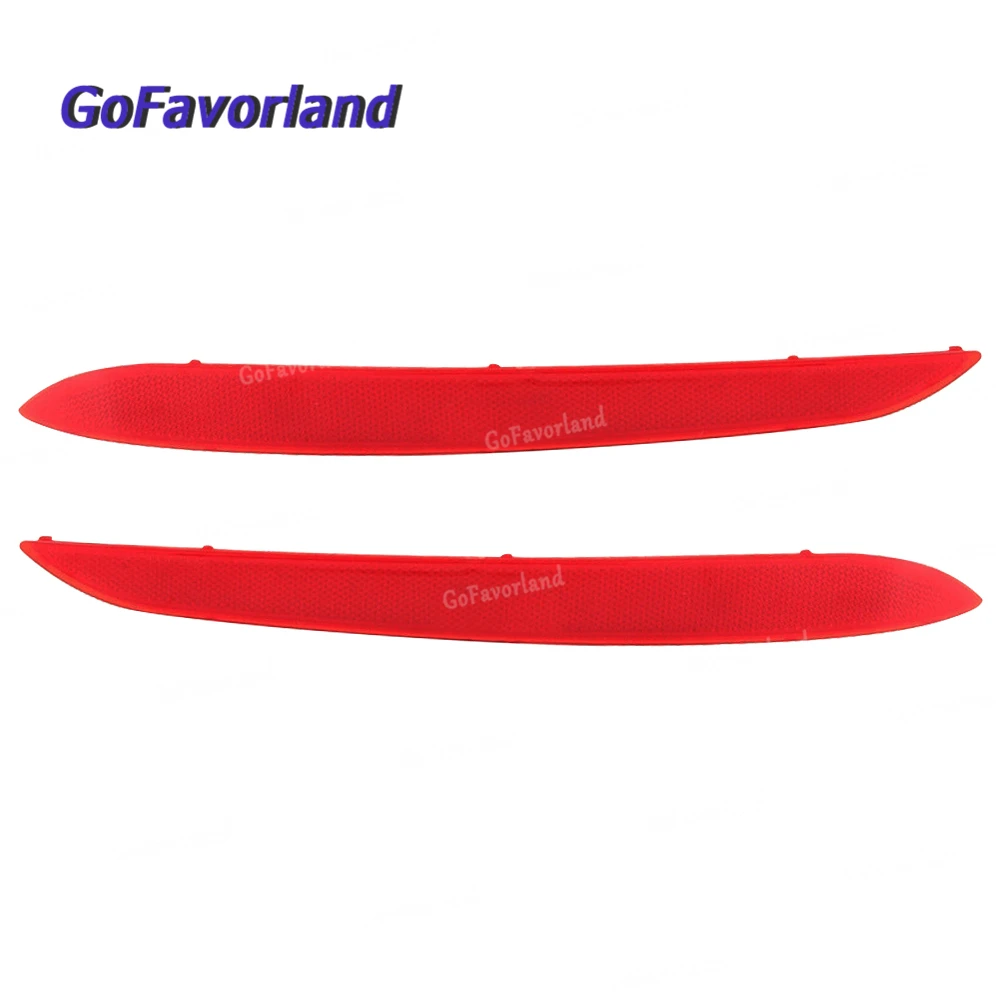 페어 후면 왼쪽 오른쪽 범퍼 반사판 램프 라이트 빨강 레드 92405 C1000 92406 C1000 현대 소나타 2015 ...