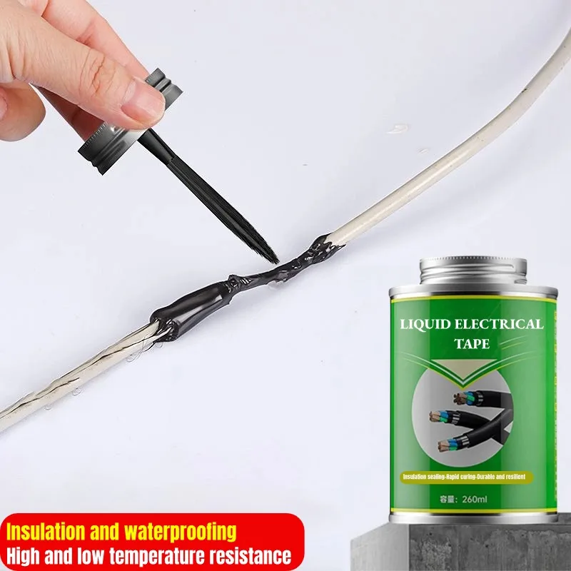 100-260ml-Liquid-Electrical-Tape-Fix-Line-Glue-Liquid-Insulation-Paste ...