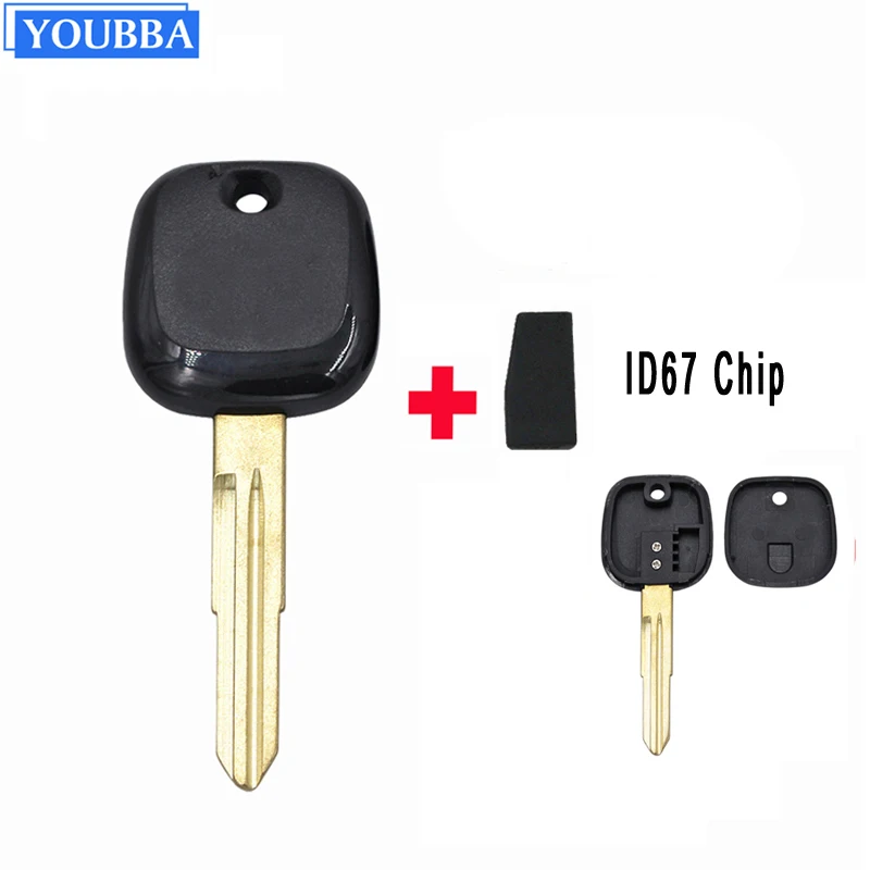 YOUBBA-Transponder-Blank-Fob-Key-Remote-Shell-for-Daihatsu-Charade ...