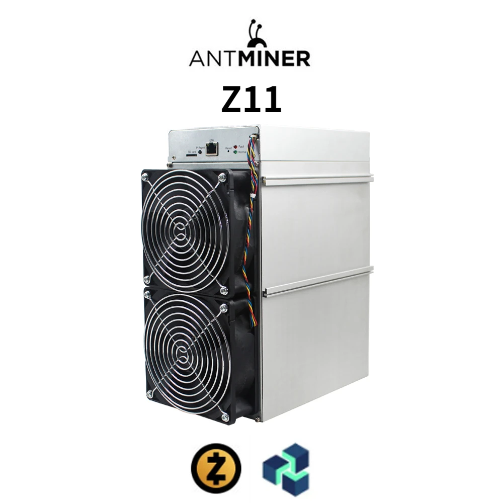 Bitmain minero usado Antminer Z11 135KSol/s Asic, 1418W, máquina de ...