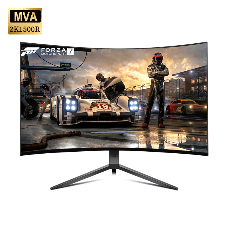32 Inch 240hz Curved Monitor Gamer Mva Pc Screen Rotate Stand 2560 ...
