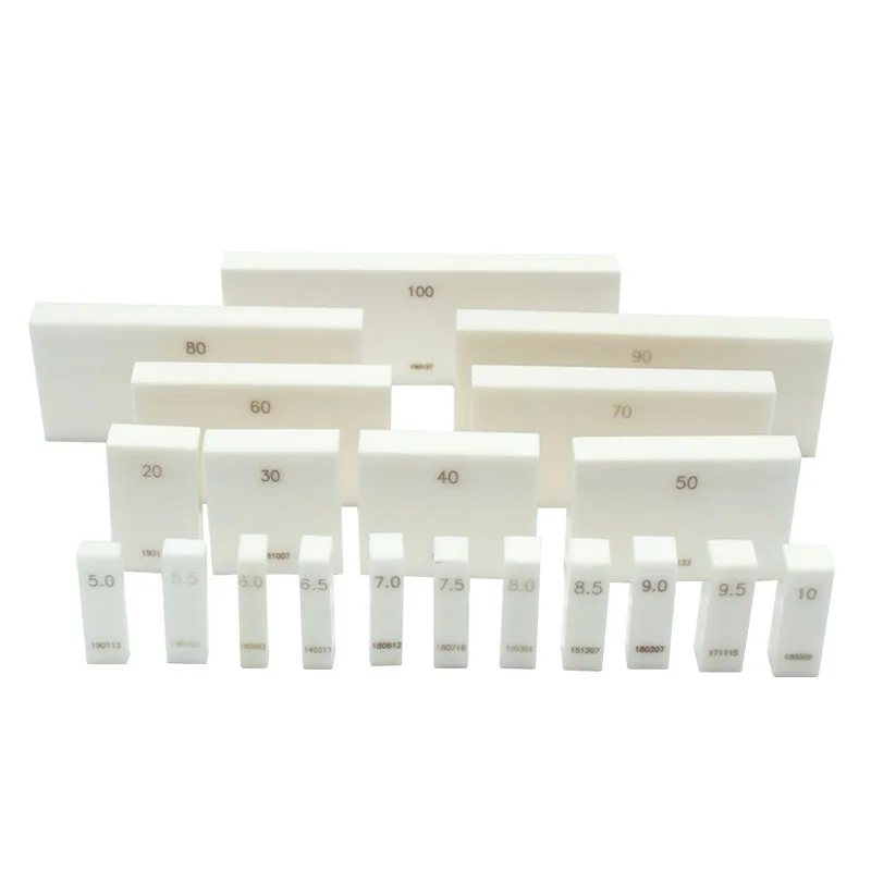 1.34 1.48Single block ceramic gauge block decimal point single piece ...