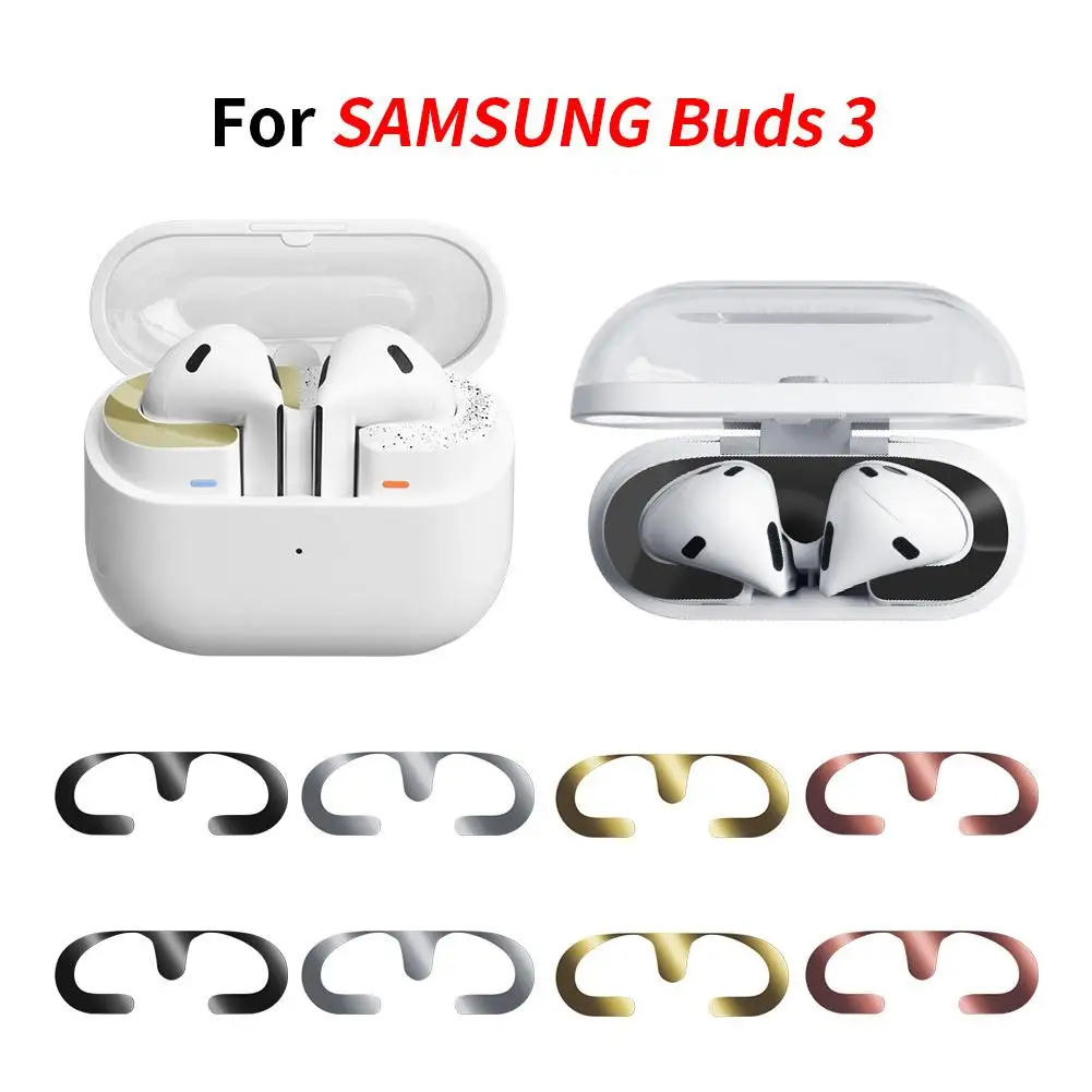 For-Galaxy-Buds-3pro-buds3-Dust-proof-Sticker-Electroplated-Metal ...