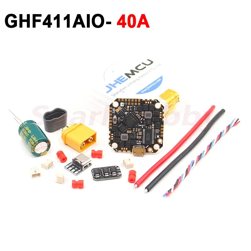 JHEMCU GHF411AIO ICM 42688P F4 AIO Flight Controller 4 in1 40A BLheli_S ...