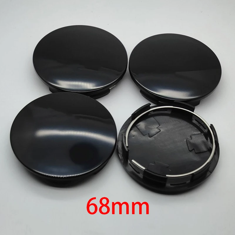 4Pcs-68mm-Car-Vehicle-Wheel-Hub-Center-Cap-Cover-New-ABS-Black-Silver ...