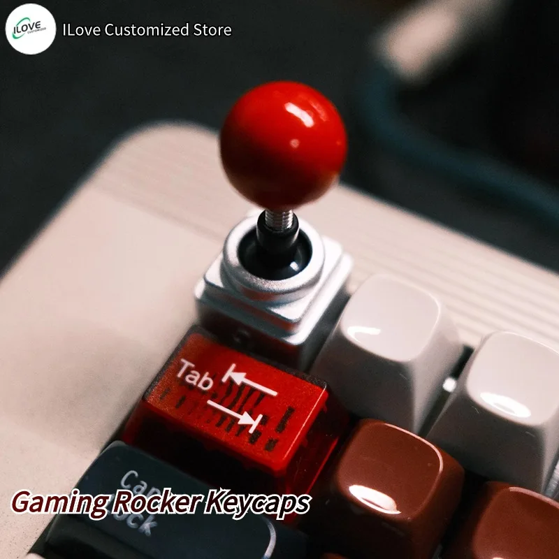 Custom-Gaming-Rocker-Keycaps-for-Esc-Key-CNC-Aluminum-Personalized ...