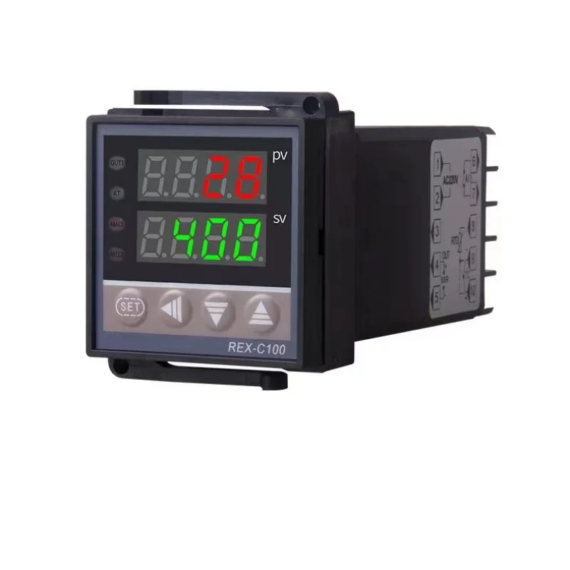 REX-C100-Digital-PID-Intelligent-Temperature-Controller-Alarm-AC110 ...