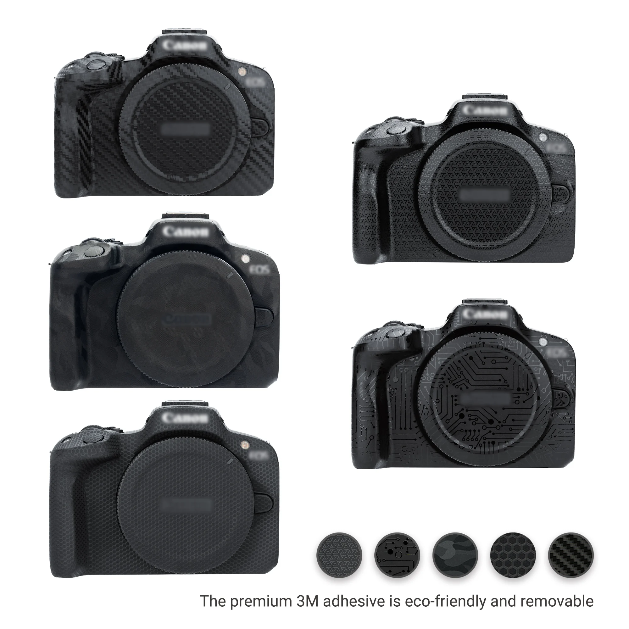 JC-EOS-R50-Body-Sticker-Camera-Skin-Custom-Fit-Cover-Anti-Scratch-for ...