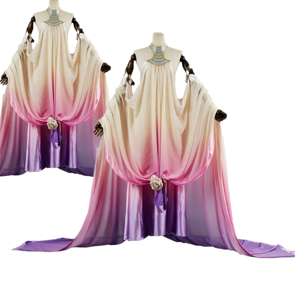 Women Padme Cosplay Amidala Costume Wigs Fantasy Outfits Lake Dress ...