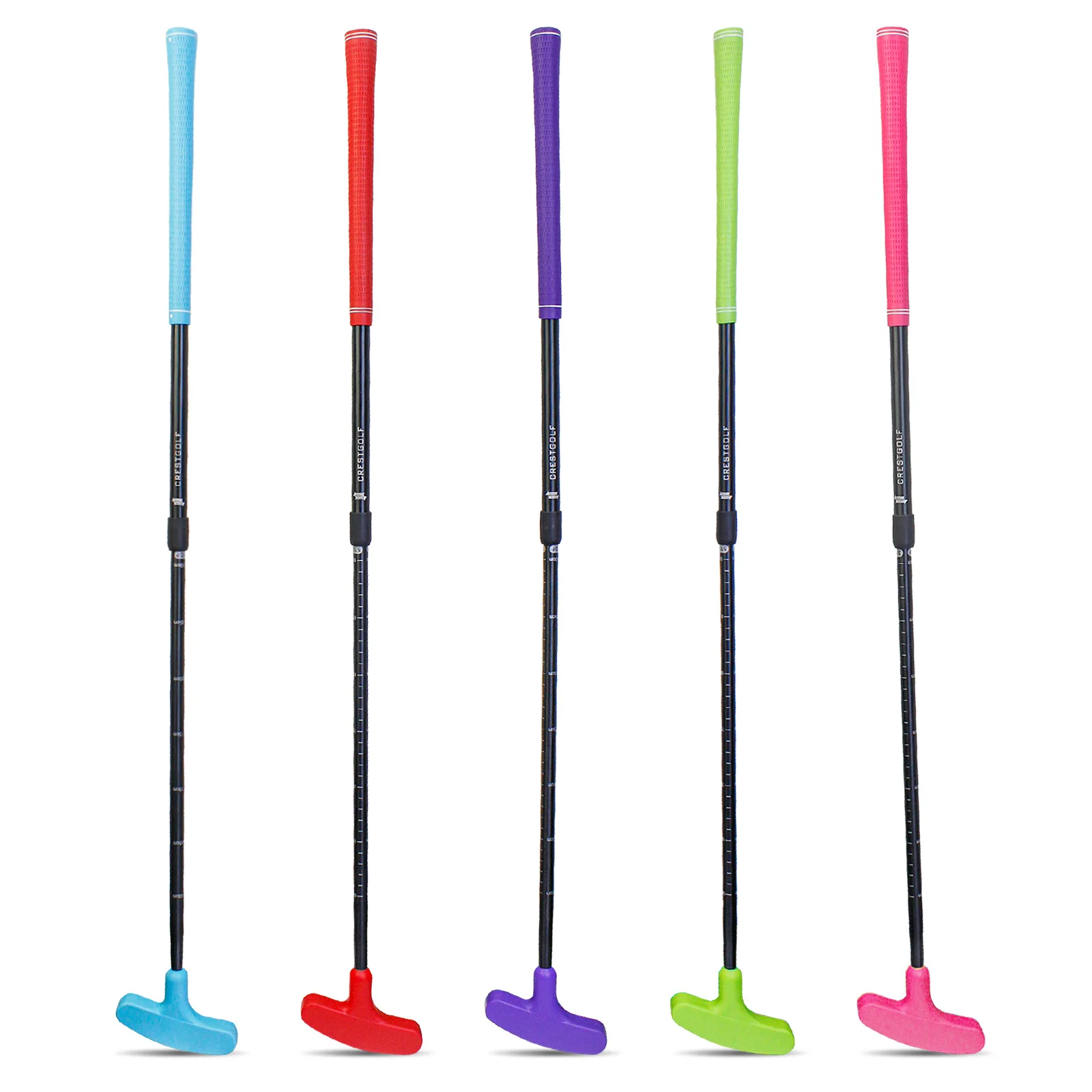 CRESTGOLF 5 Pack Adjustable Golf Putters Two Way Mini Golf Putter Right ...