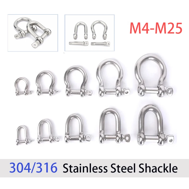 Bow Shackle Sizes: How to Choose the Right One for Your Lifting and ...