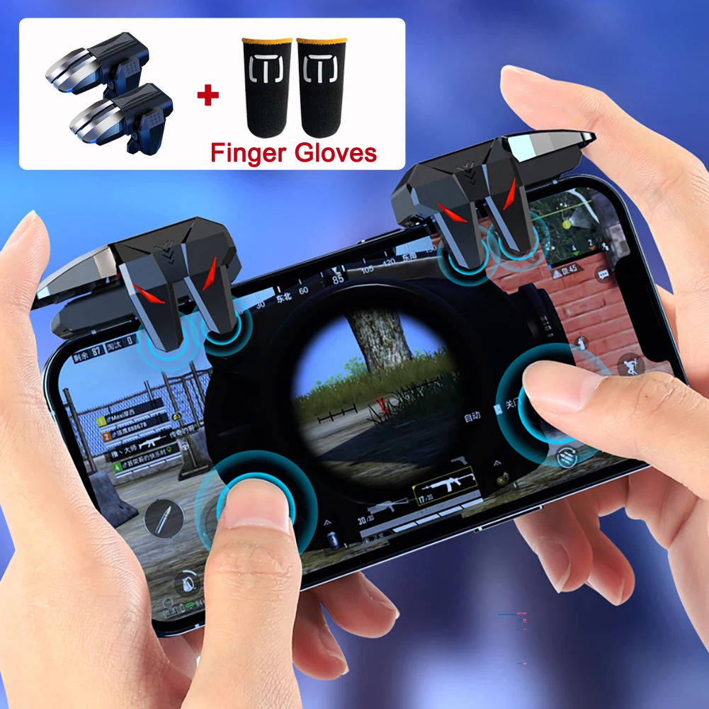 For-PUBG-Mobile-Gaming-Trigger-Shooting-Button-Handle-Game-Joystick-Gamepad-Aim-Trigger-L1-R1 ...