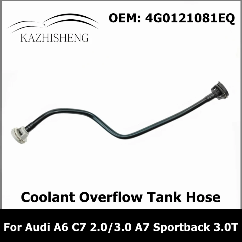 4G0121081EQ-Coolant-Overflow-Tank-Hose-Water-Radiator-Pipe-4G0121081AE ...