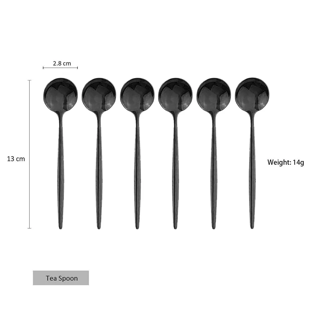 6pcs-Mini-Stirring-Spoons-For-Coffee-Tea-Stainless-Steel-Small-Spoons ...