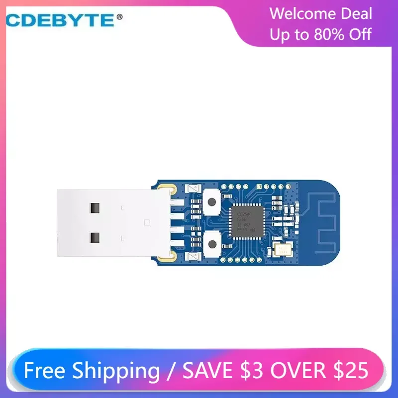 CC2531 Zigbee Wireless Data Transmitter Receiver 2.4GHz USB Interface ...