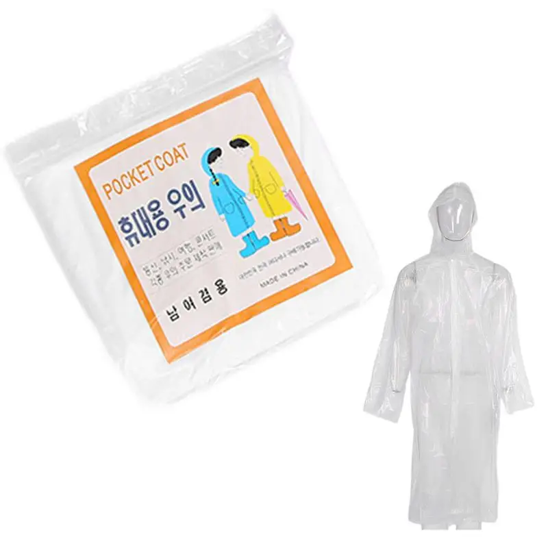 Rain-Poncho-Thicken-Unisex-Rain-Coats-with-Hood-Portable-Individually ...