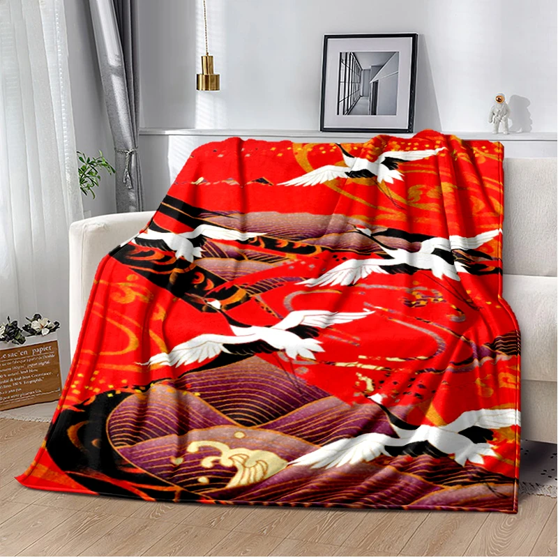 Chinese Style Throws Blanket for Kids Super Soft Warm Cartoon BlanketS ...
