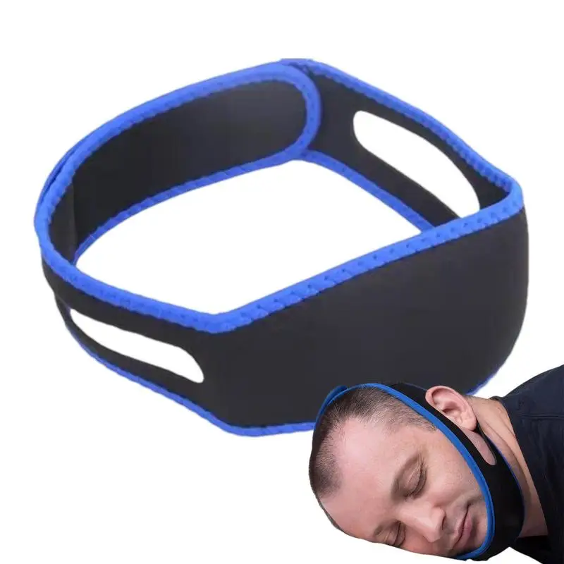 Sleeping-Chin-Strap-Jaw-Strap-For-Snoring-Highly-Elastic-Closed-Mouth ...