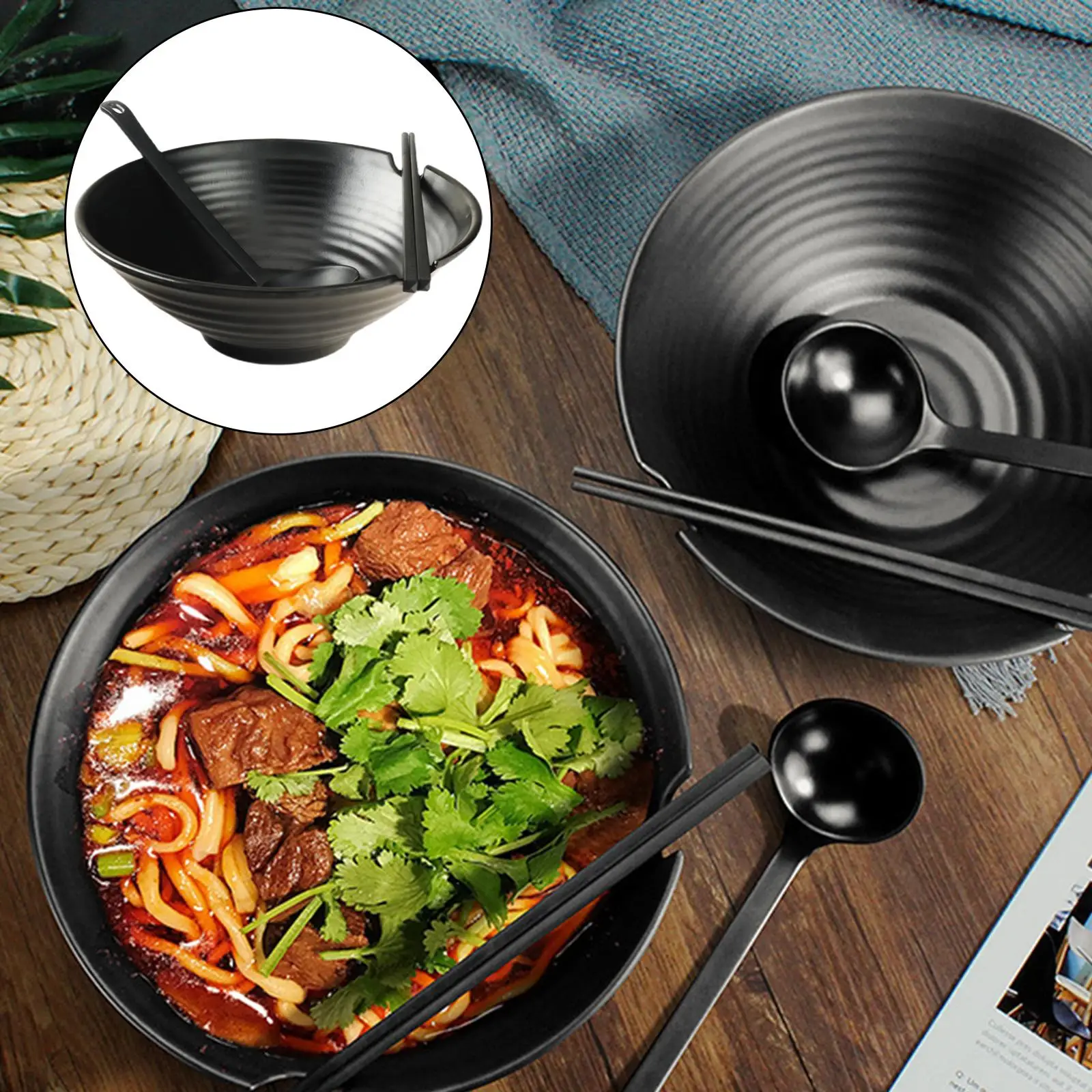 Noodles-Japanese-Salad-Kitchen-Tool-Restaurant-Multifunctional-Large ...