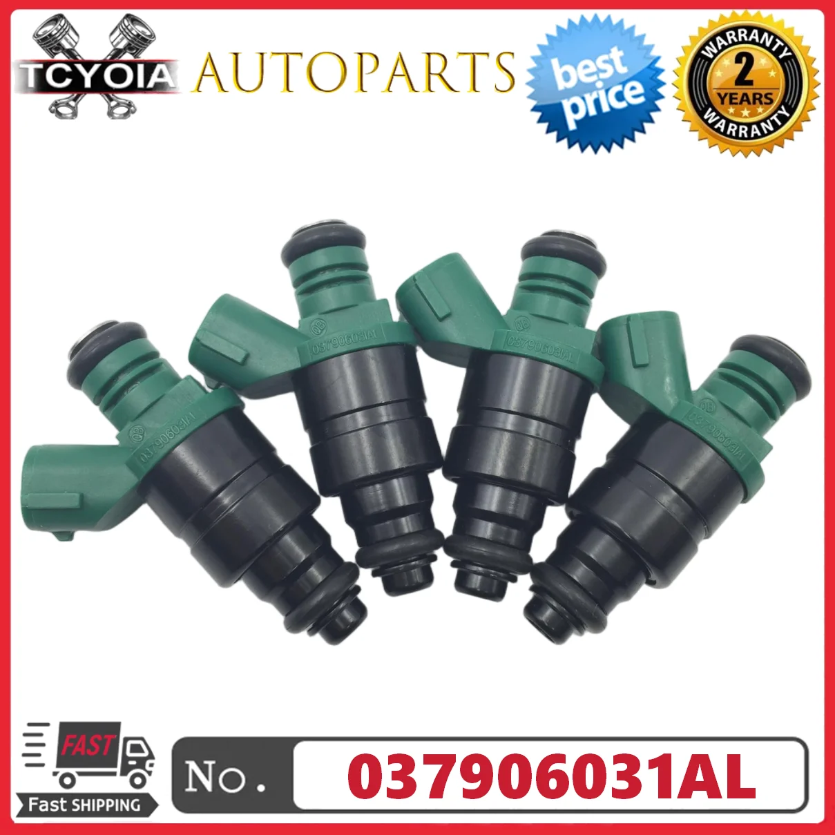 4pcs/lot Fuel Injectors 037906031AL For Volkswagen GOLF MK4 1998-2005 ...