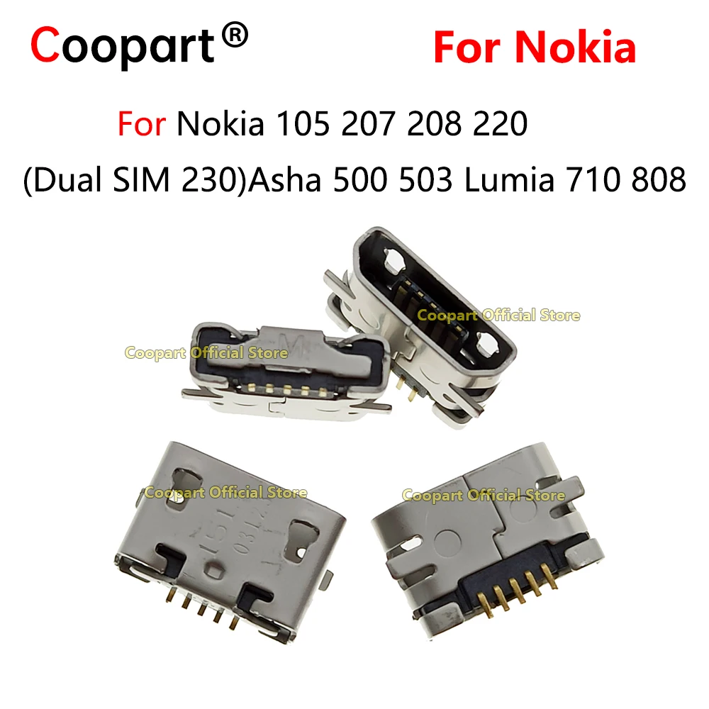 5-1000Pcs-New-USB-Jack-Dock-Socket-Charging-Port-Connector-for-Nokia ...