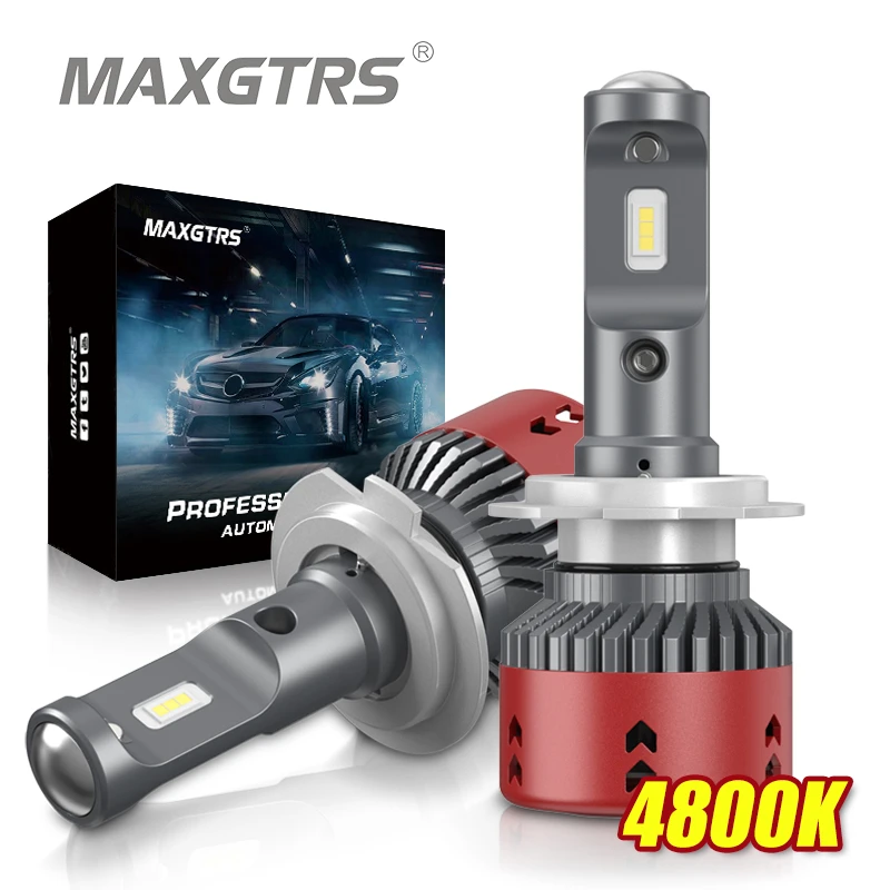 2x 4800K High Power LED Car Headlight Bulbs H1 H7 H11/H8 9005 HB3 9006 ...