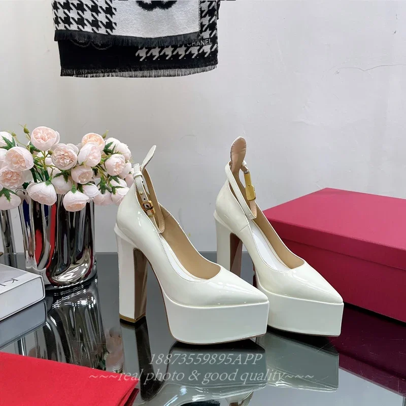 Sexy-women-s-high-heels-Top-quality-super-high-heel-square-heels ...