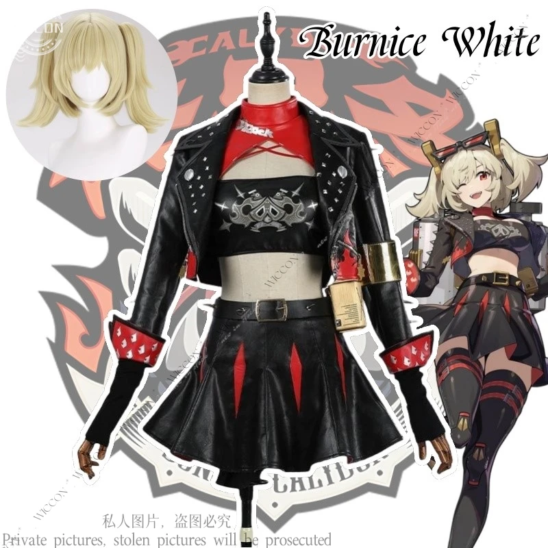 Burnice-White-Zenless-Zone-Zero-Anime-Cosplay-Costume-Wig-Halloween ...
