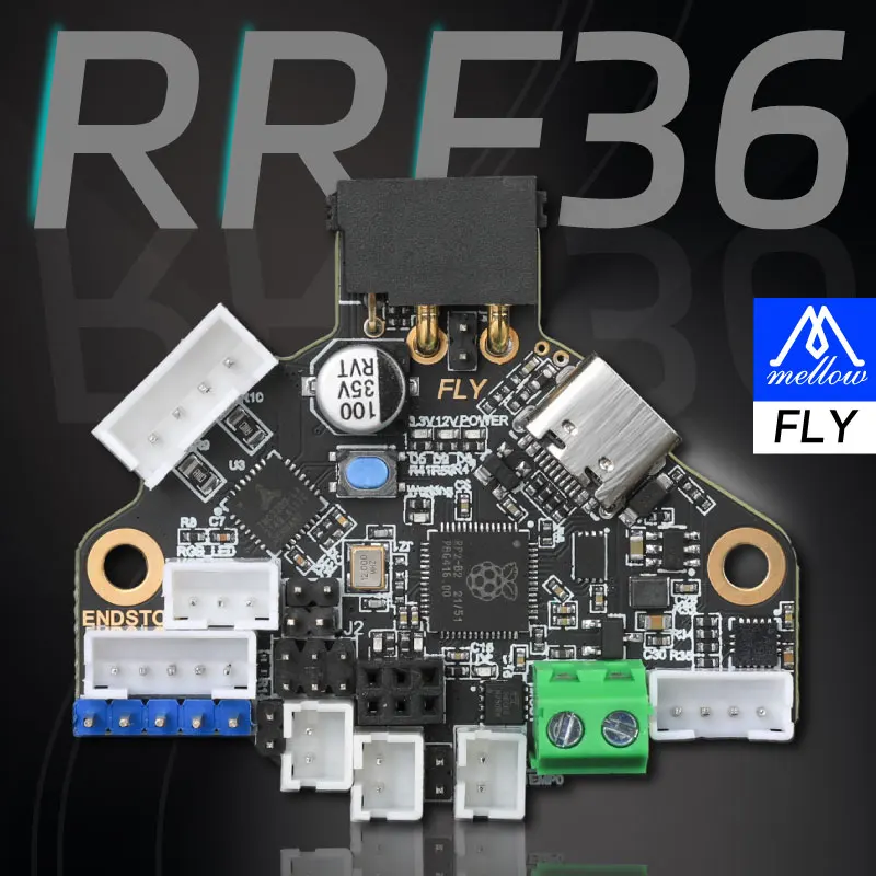 Mellow Fly-RRF36 V1.0 Board With 1M Can Cable For Reprap Firmware HeadTool CanFD Canbus Super8 ...