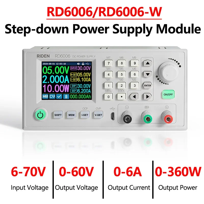 RD6006-RD6006W-USB-WiFi-DC-DC-Voltage-Current-Step-down-Power-Supply ...