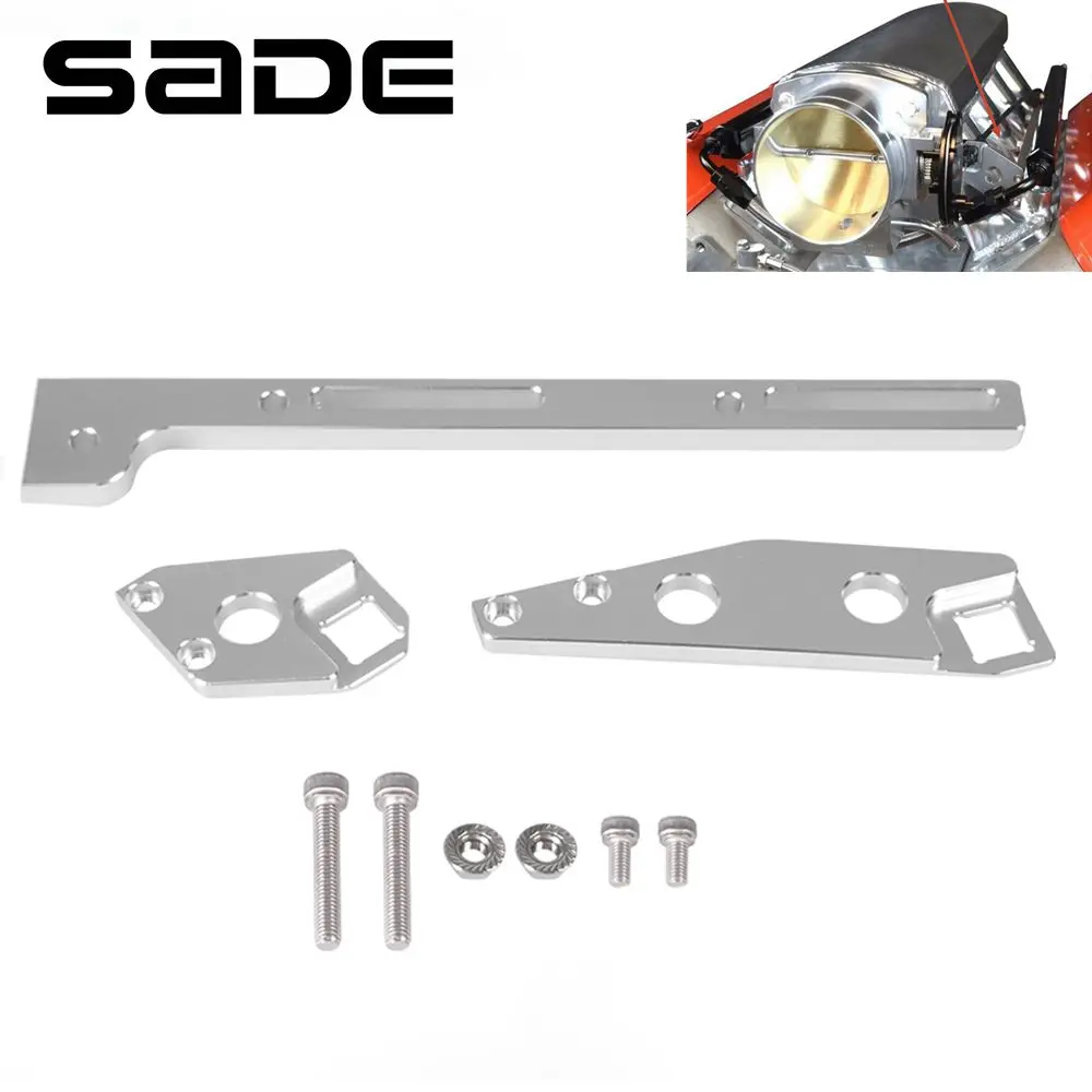 New-High-Quality-LS1-Aluminum-Throttle-Cable-Bracket-Adjustable-For ...