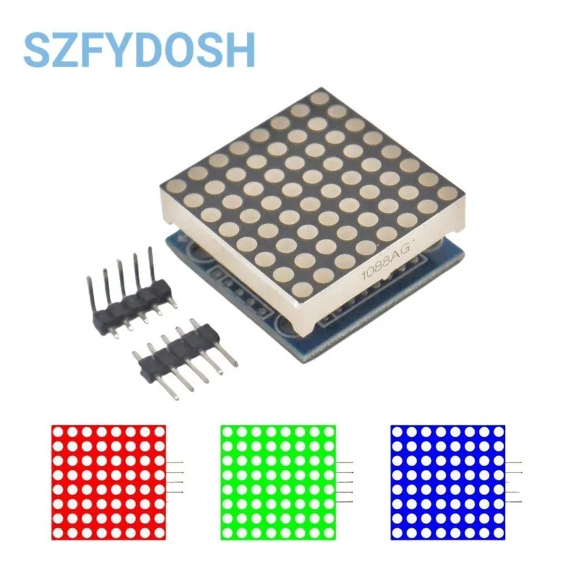 MAX7219 dot matrix module microcontroller module display module ...