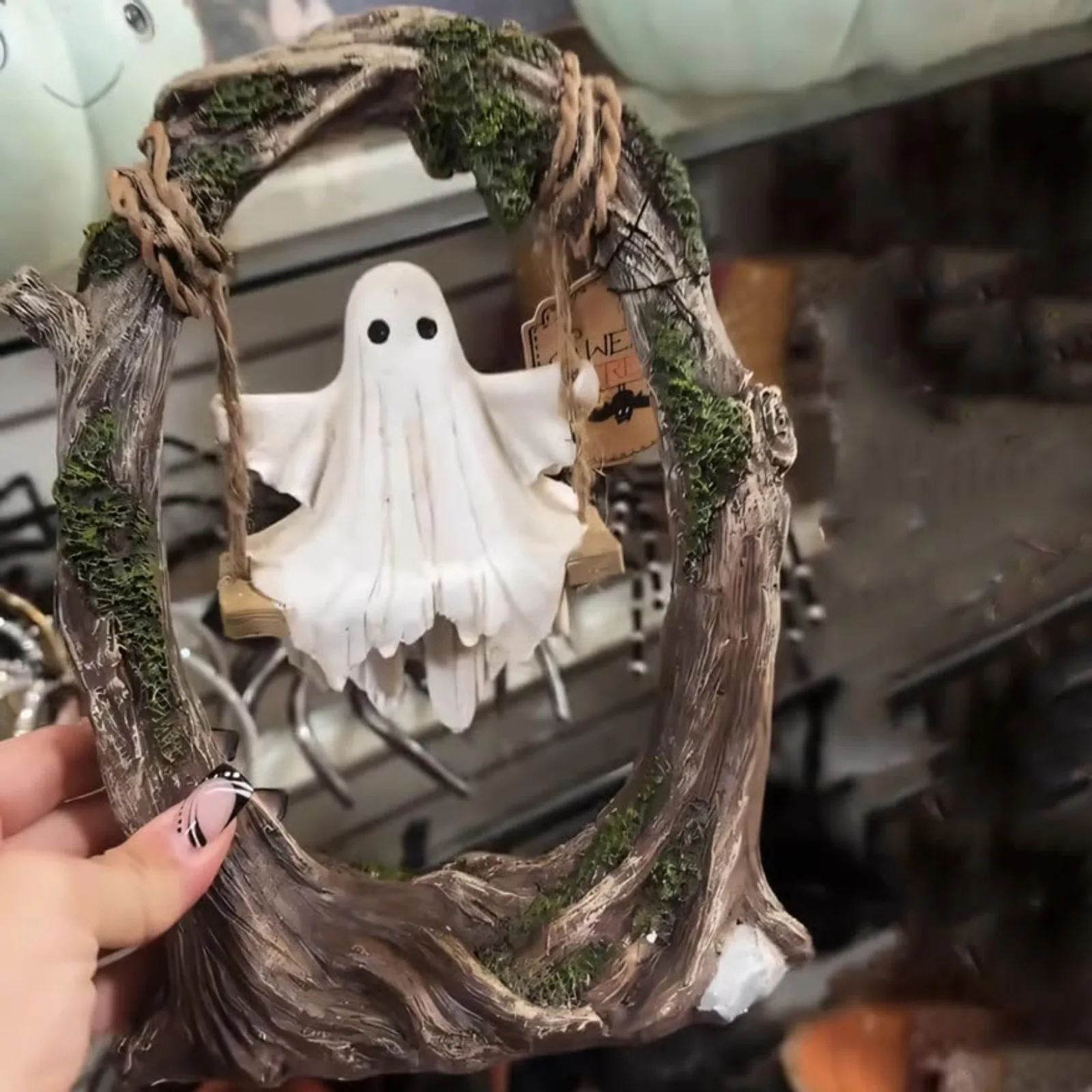 Ghost Image on Screen: The Spooky Secret Behind Your Halloween Decorations