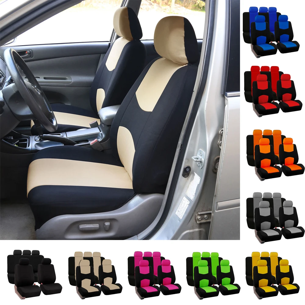 For-MINI-ONE-COOPER-Paceman-Clubman-Countryman-4-9PCS-Fabric-Car-Seat ...