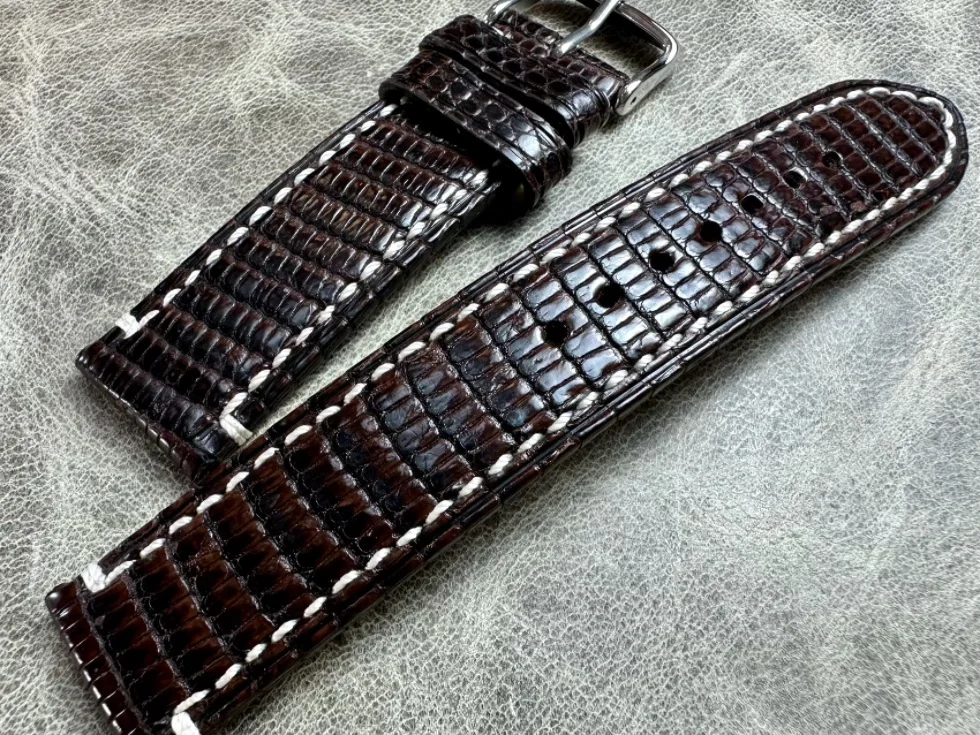 20Mm-Handgemaakte-Itali-Hagedis-Huid-Zeldzame-Unieke-Armband-Lederen ...