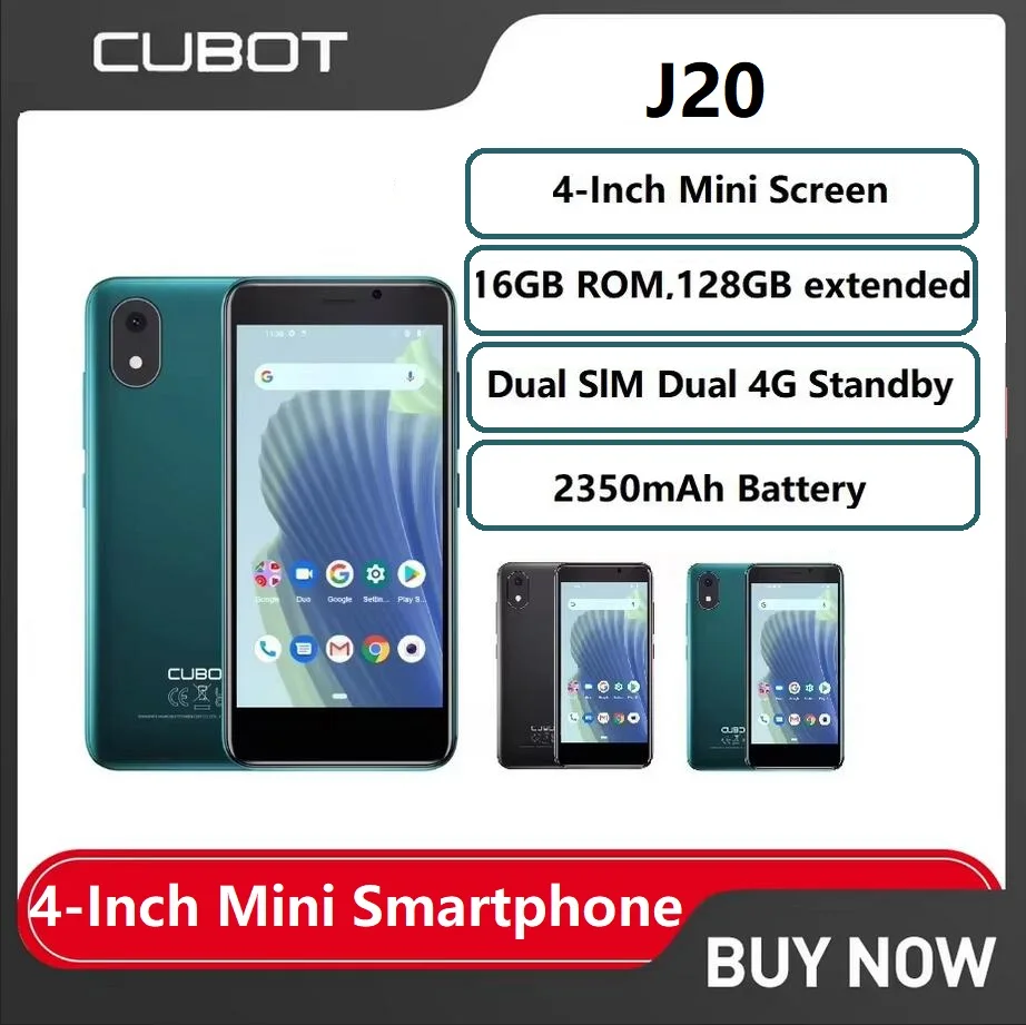 Cubot-J20-Mini-Smartphone-de-4-pulgadas-16-32-GB-de-ROM-128-GB ...