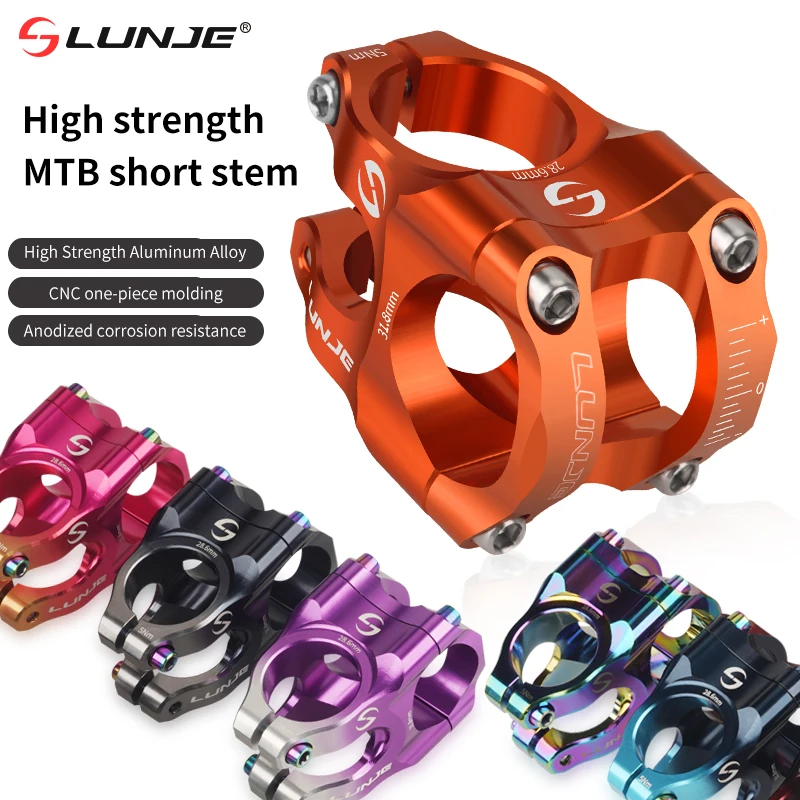 MTB Road Bike Stem Aluminum Alloy Handlebar Stem Ultralight High ...