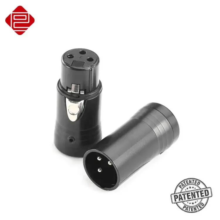 Pro-C-Black-Low-Profile-Mini-XLR-Gold-3-Pin-Right-Angle-90-Degree-360-Rotateable.png
