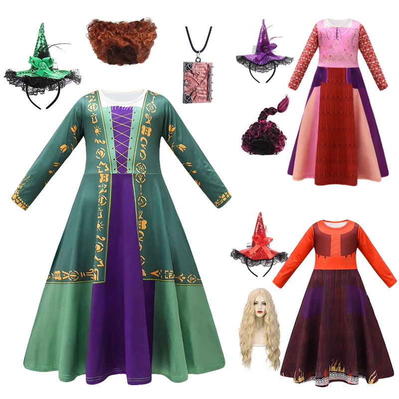 Children Sanderson Sisters Costumes | Sanderson Sisters Halloween ...