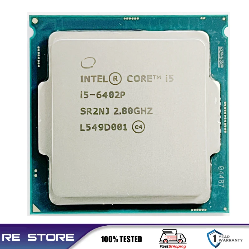 Used Intel Core i5-6402P i5 6402P 2.8 GHz Used Quad-Core Quad-Thread CPU Processor 6M 65W LGA ...