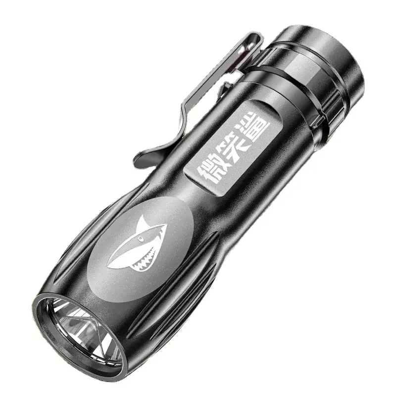 Concentrated Light Flashlight | Strong Flashlight | Clip Flashlight ...