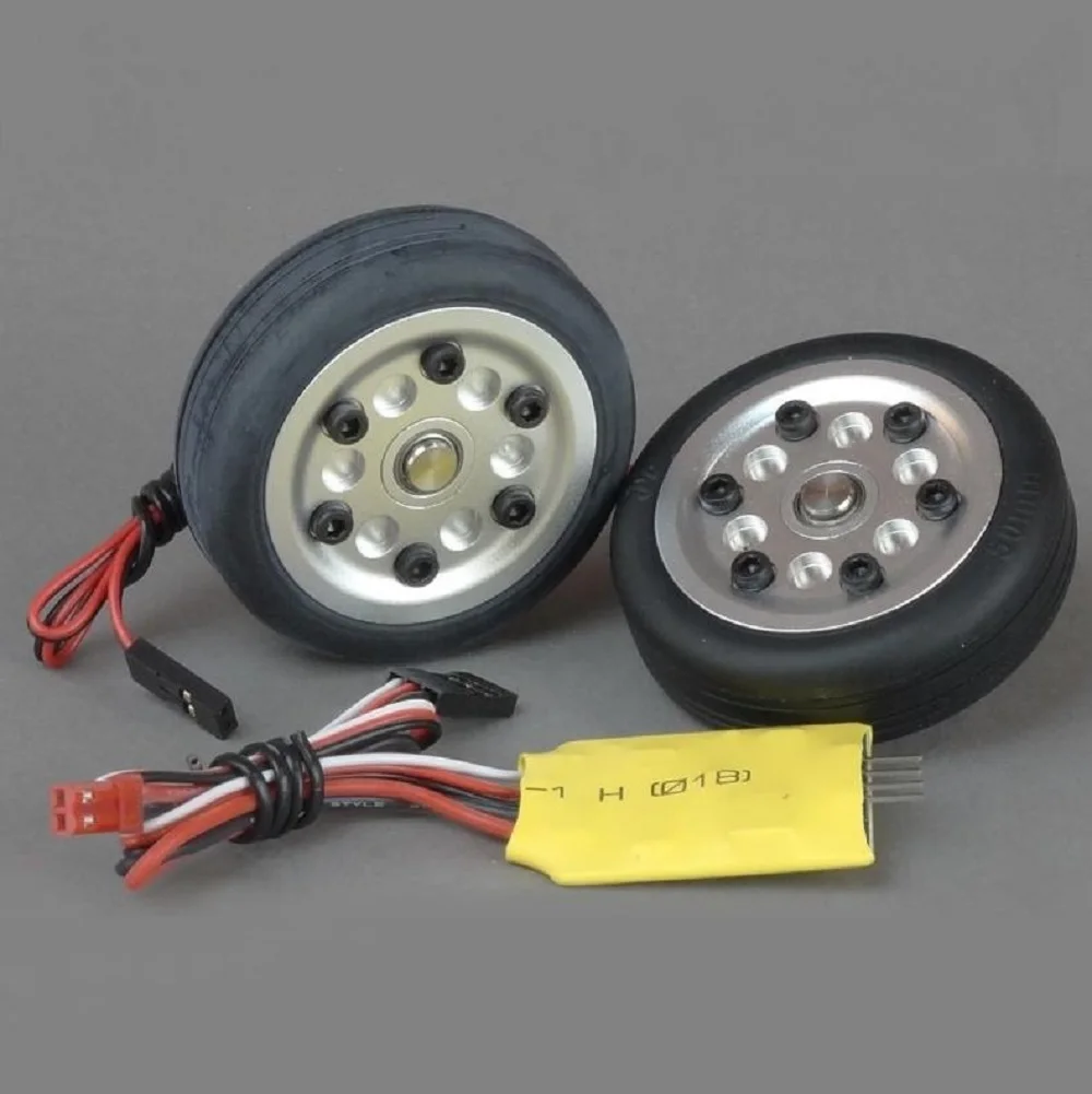 JP-Hobby-Electric-Brake-Wheels-2PCS-Main-40mm-63mm-75mm-2PC-Front-wheel ...