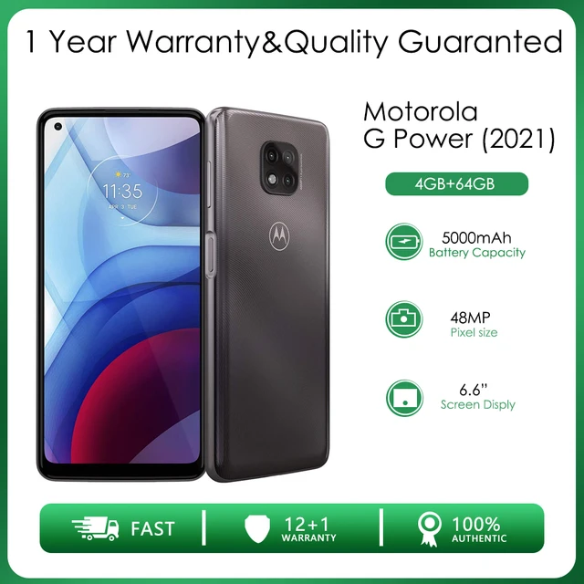 Motorola Moto G Power (2021) XT2117 Refurbished Original Unlocked Phone ...