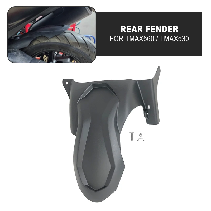 For-Yamaha-T-MAX560-TMAX530-Rear-Mudguard-TMAX-560-530-2017-2021 ...