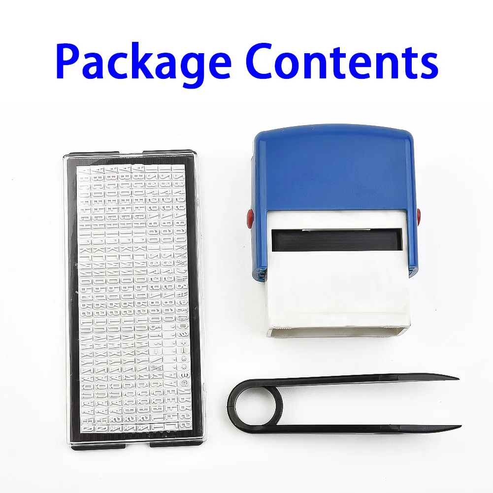 Diy Custom Ink Seal Set Dial Seal Assortment Seal Movable Type Monogram ...