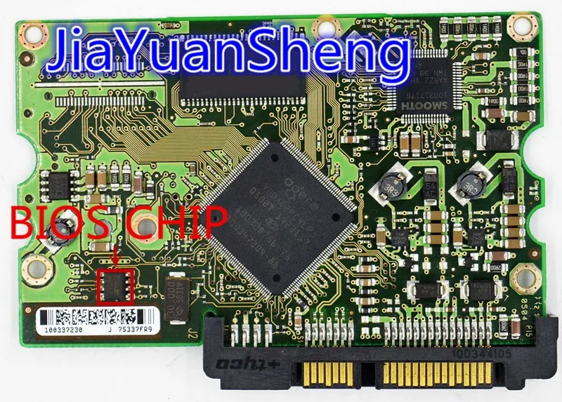 100337233-REV-B-Seagate-hard-drive-circuit-board-100337230-100350565 ...