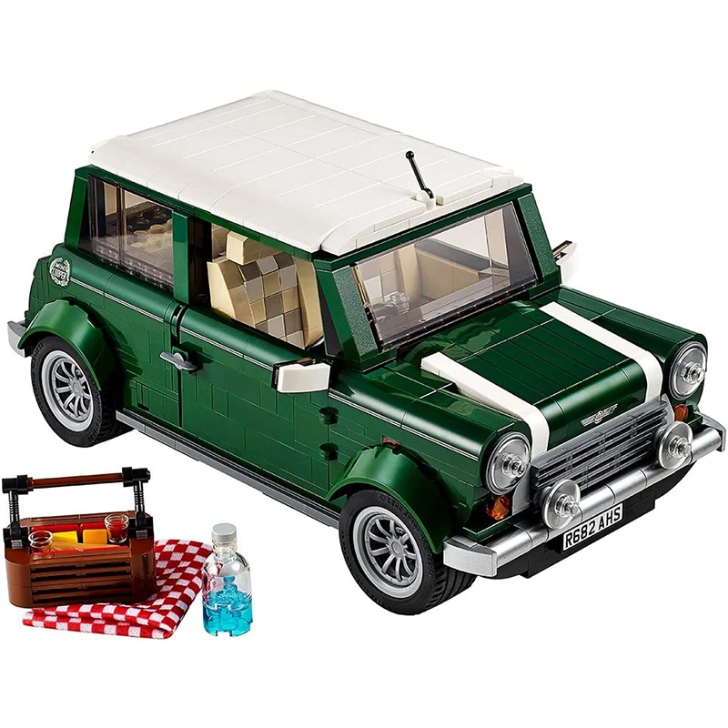 Technical Car Mini Cooper Compatible 10242 Creative Bricks Toys for ...