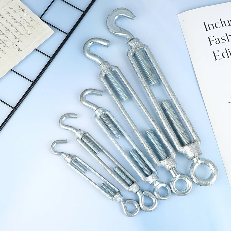 1Pc M6 M8 M10 M12 M14 Stainless Steel Adjust Chain Rigging Hooks Eye ...