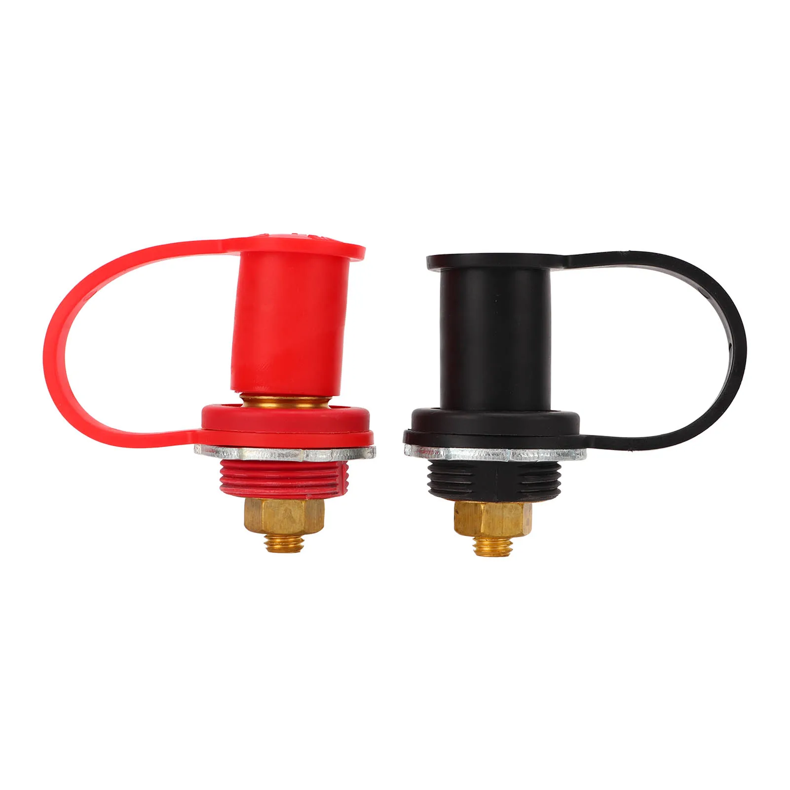 Remote-Battery-Terminal-1-Pair-Black-Red-Rustproof-Professional-Car ...