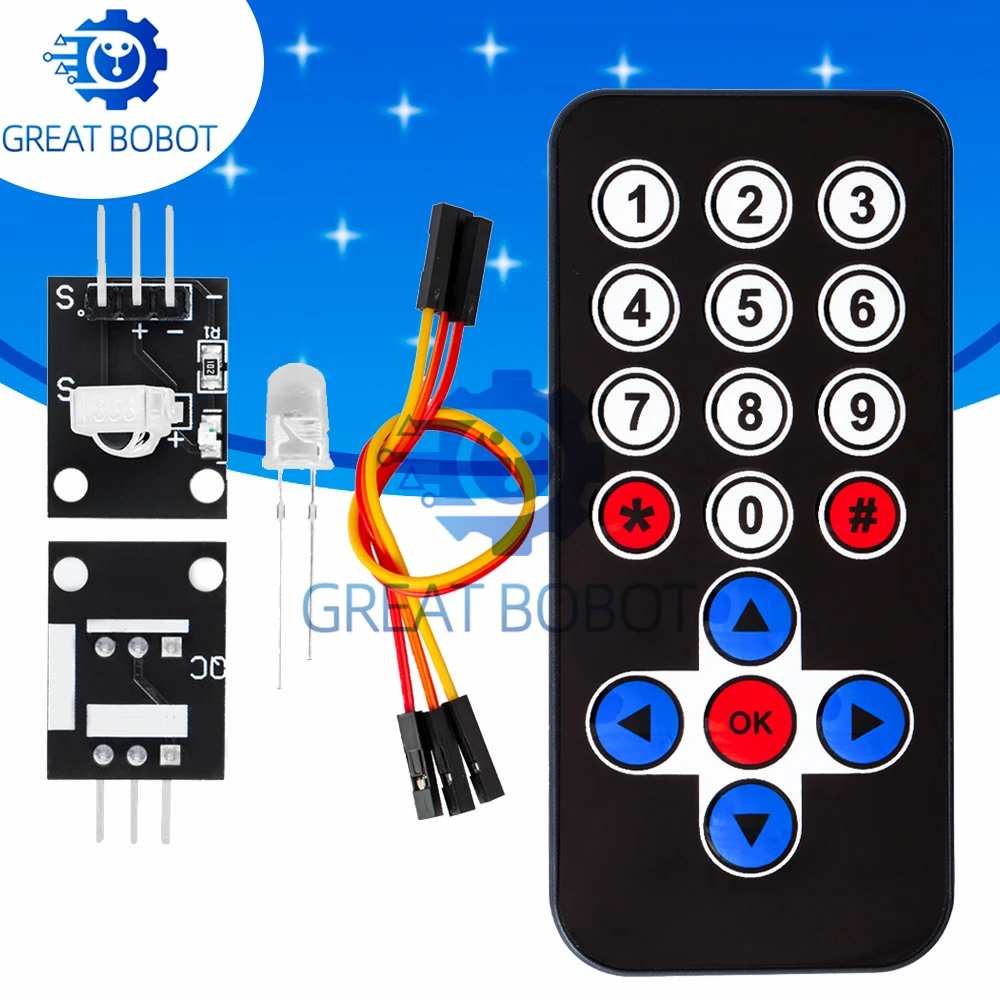 BS-m-dulo-de-controle-remoto-infravermelho-sem-fio-m-dulo-receptor-IR ...